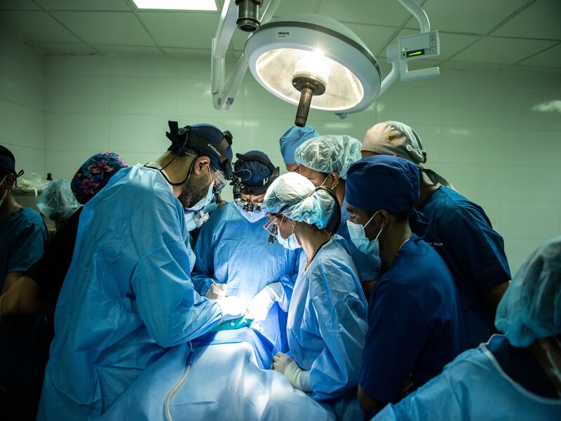 The partnership of Direct Aid and the Kuwaiti Hope Surgical Team to ...