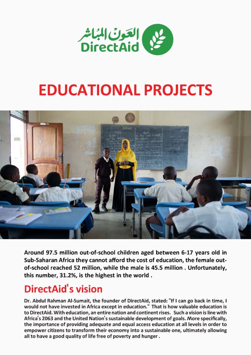 Definition of Direct Aid Projects - Direct Aid Society