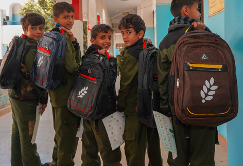 "Direct Aid – Yemen Office" Implements the 2024 School Bag Project ...